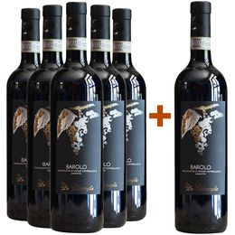 La Roncaglia 5+1 Paket Capalot Barolo Nebbiolo - Piemont &ndash; Probierpaket DOCG