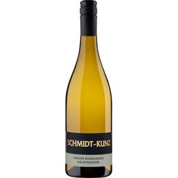 Weingut Schmidt-Kunz Nahe Grauer Burgunder Grauburgunder 2023 Halbtrocken - &ndash; Wei&szlig;wein Qualit&auml;tswein