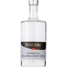 Weingut H&ouml;hn Volkach Fr&auml;nkische Williams-Christ-Birne 0,5 L - Franken &ndash; Spirituose Keine Angabe