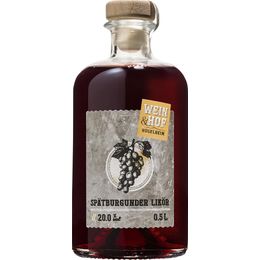 Wein & Hof H&uuml;gelheim Wein & Hof H&uuml;gelheim Sp&auml;tburgunder Lik&ouml;r 0,5 L - Baden &ndash; Spirituose Keine Angabe