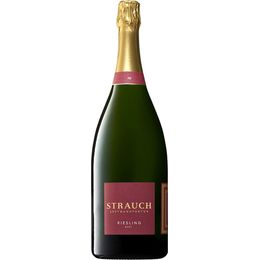 Strauch Sektmanufaktur MAGNUM brut 1,5 L Riesling Brut - Rheinhessen &ndash; Perl- & Schaumwein Sekt