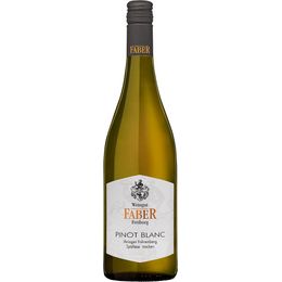 Weingut Faber Freiburger Steinler Pinot Blanc Weißburgunder 2022 Trocken - Ihringer Fohrenberg Baden – Weißwein Spätlese