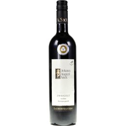 Weingut Johann August Sack im Barrique gereift Zweigelt 2020 Trocken - K&ouml;nigshofen Kirchberg Baden &ndash; Rotwein Qualit&auml;tswein