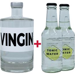 Weingut Lahm Set VIN plus 2 Flaschen Tonic Water Keine Angabe - Rheinhessen &ndash; Probierpaket Gin