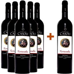 Tenute Casoli 5+1 Paket Terranatia Irpinia Campi Taurasini Aglianico 2016 - Kampanien &ndash; Probierpaket DOC
