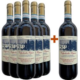 Clementi 5+1 Paket Ripasso Valpolicella Classico Cuv&eacute;e 2019 Trocken - Venetien &ndash; Probierpaket DOC