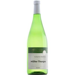 Weingut Alfred Huber M&uuml;ller-Thurgau 1,0 L / Rivaner 2024 Halbtrocken - Durbacher Kochberg Baden &ndash; Wei&szlig;wein Qualit&auml;tswein