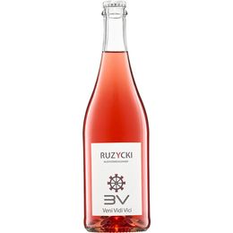 Weingut Kapellenhof 3V Secco vom Klosterm&uuml;hlenhof, Cuve&eacute; Ros&eacute; "VENI, VIDI, VICI - Rheinhessen &ndash; Perl- & Schaumwein Perlwein mit zugesetzter Kohlens&auml;u