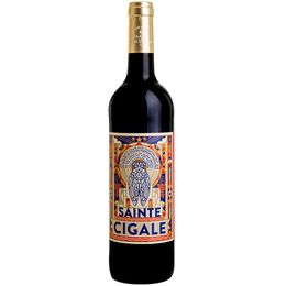 Sainte Cigale by Mars Wine Station Rouge sans sulfites ajout&eacute;s Merlot 2021 - Provence Korsika &ndash; Rotwein Vin de France