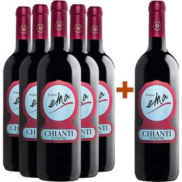 Podere Ema 5+1 Paket Chianti Superiore Sangiovese 2021 Trocken - Toskana &ndash; Probierpaket DOCG