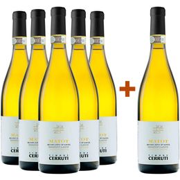 Simone Cerruti 5+1 Paket Matot Vigna Manzotti Moscato d'Asti Bianco 2024 S&uuml;&szlig; - Piemont &ndash; Probierpaket DOCG