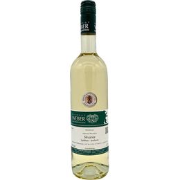 Weingut Weber Hof-B&auml;renstein Alsheimer Rheinblick Silvaner Gr&uuml;ner 2022 Feinherb - Rheinhessen &ndash; Wei&szlig;wein Sp&auml;tlese