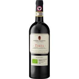Azienda Agricola Poggetto Tin&igrave;a Classico Chianti Sangiovese 2015 Trocken - Toskana &ndash; Rotwein DOCG