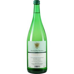 Weingut Abteihof St. Nicolaus Johannisberger Erntebringer 1,0 L Riesling 2022 Trocken - Rheingau &ndash; Wei&szlig;wein Qualit&auml;tswein