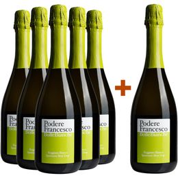 Podere Francesco Bollebianche Reggiano Paket Lambrusco Marani Brut - Emilia Romagna &ndash; Probierpaket DOC