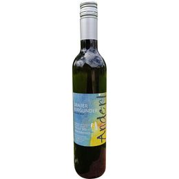 Weinhof Anderl Grauer Burgunder 0,5 L Grauburgunder 2018 Halbtrocken - Nieder&ouml;sterreich &ndash; Wei&szlig;wein Auslese