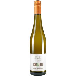 weingut armin braun Gelber Muskateller 2022 Halbtrocken - Pfalz &ndash; Wei&szlig;wein Qualit&auml;tswein