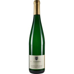 Weingut Dr. Leimbrock Riesling 2018 Halbtrocken - Brauneberger Juffer-Sonnenuhr Mosel &ndash; Wei&szlig;wein Sp&auml;tlese