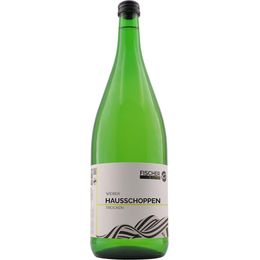 Weingut Fischer Hausschoppen -weiss- 1,0 L Cuv&eacute;e Trocken - Franken &ndash; Wei&szlig;wein Landwein Main