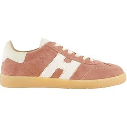 Hogan Low-Top Sneaker - Dames Cool Sneaker Oud Roze - Gr. 37,5 (EU) - in Gold - f&uuml;r Damen