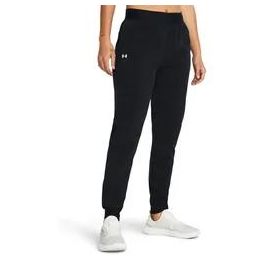 Trainingshose Under Armour "RIVAL", Damen, Gr. S, N-Gr, schwarz, Obermaterial: 87% Polyester, 13% Elasthan, Hosen Trainingshose, f&uuml;r vielseitige Aktivit&auml;ten, mit Elasthan-Anteil, leichtes Material