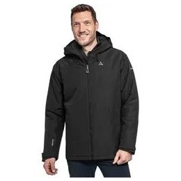 Sch&ouml;ffel Winterjacke SCH&Ouml;FFEL "Ins Jacket Style Wildkar MNS", Herren, Gr. 58, schwarz, Web, Obermaterial: 100% Polyester, unifarben, Basic Po-bedeckend, mit verstellbarem Klettverschluss, Jacken Winterjacke, f&uuml;r Outdoor-Aktivit&auml;ten, w&auml;rmend, winddicht, wasserabweisend