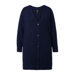 Ulla Popken Knit Cardigan female Blue size 46-48