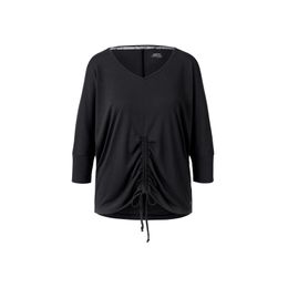 Tchibo - 3/4-Sport-und-Yogashirt - Damen - Gr. XL - schwarz