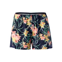 Tchibo - Shorts - Damen - Gr. XL - dunkelblau/print