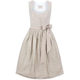 Stockerpoint Dirndl 'Daniela' Damen Gr&ouml;&szlig;e 40 kitt / wei&szlig;