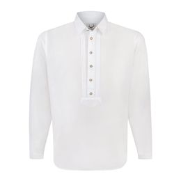 Stockerpoint Traditional Button Up Shirt 'Juan' male White size M