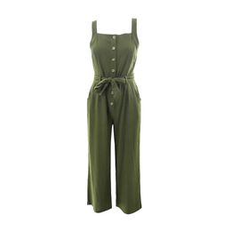 AIKI KEYLOOK Jumpsuit 'Olive It' female Green size S