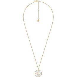 Fossil Kette Damen Gr&ouml;&szlig;e One Size gold / perlwei&szlig;