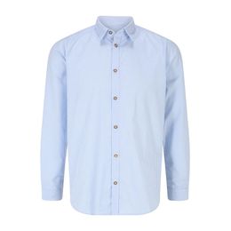 Stockerpoint Traditional Button Up Shirt 'Ralf' male Blue size S