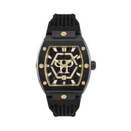 Philipp Plein Uhr ' Hexagon ' Herren Gr&ouml;&szlig;e One Size gold / schwarz