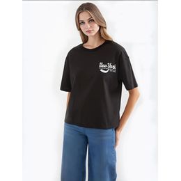 Bigdart T-Shirt Damen Gr&ouml;&szlig;e XL schwarz / wei&szlig;