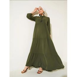 Bigdart Kleid Damen Gr&ouml;&szlig;e 42 khaki Winterkleid