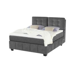 Jette Home Boxspringbett Jette Pillow grau Maße (cm): B: 202 H: 140,5 » Möbel Kraft