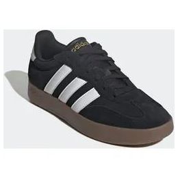 Sneaker Adidas SPORTSWEAR "BARREDA", Herren, Gr. 42, schwarz-wei&szlig; (core schwarz, cloud wei&szlig;, gum5), Leder, Synthetik, Schuhe Sneaker, inspiriert vom Design des Adidas Handball Spezial