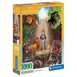 Puzzle Clementoni "Disney Compact, K&ouml;nig der L&ouml;wen", bunt, Puzzles, DamenB:50cm H:70cm, Made in Europe, B:50cm H:70cm