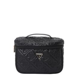 Guess Kulturtasche 'ADELASIA TOILETRY TRAIN CASE' Damen Größe One Size gold / schwarz