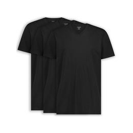 Lebasq Shirt 'Davis V Neck Long Fit' Herren Gr&ouml;&szlig;e L schwarz