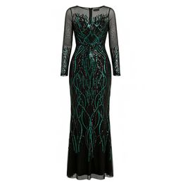 Goddiva Kleid Damen Gr&ouml;&szlig;e 36 dunkelgr&uuml;n Winterkleid