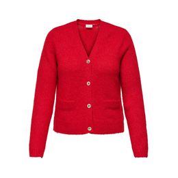Only Carmakoma Strickjacke 'CARMAGGIE' Damen Gr&ouml;&szlig;e 6XL rot