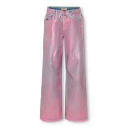 Only Girls Jeans 'KOGCobain' M&auml;dchen Gr&ouml;&szlig;e 158 blue denim / pitaya