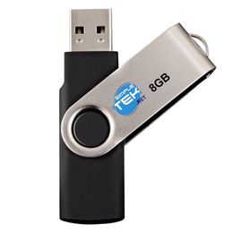 Simpletek USB 2.0 Pen drive, with keychain USB-Stick