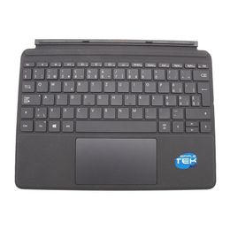 Microsoft Tastatur QWERTZ Schweizerisch Wireless mit Hintergrundbeleuchtung 1840 Magnetic Keyboard