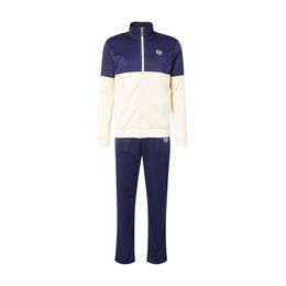 Sergio Tacchini Jogginganzug 'SANTOS' Herren Größe M chamois / navy / weiß