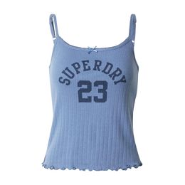Superdry Top 'ATHLETIC' female Blue size 14-16