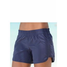 Lascana Set: Badeshorts 'Disco' blau Gr. 42 f&uuml;r Damen